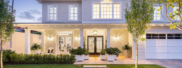 Hampton-style exterior colour scheme – Colour Consultants Brisbane